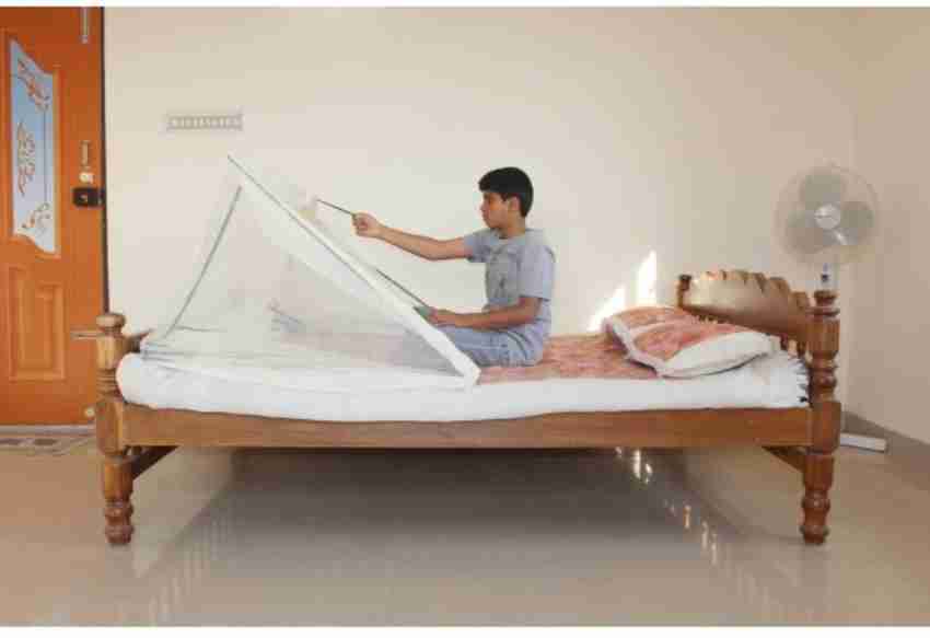 comfort mosquito net Polyester Adults Washable 3 Ft X 6.5 Ft Single Size In Cream Colour Mosquito Net Price in India Buy comfort mosquito net Polyester Adults Washable 3 Ft X