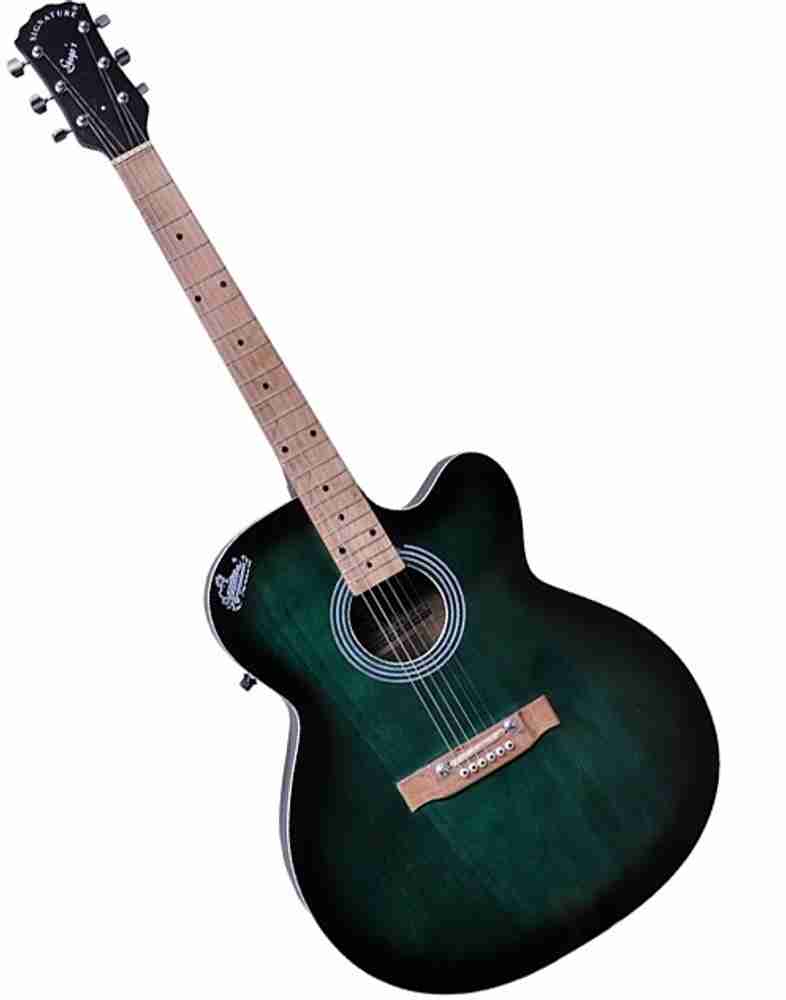 Green Acoustic Guitars