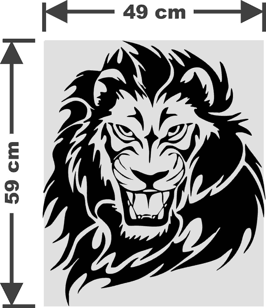 Lion sticker store