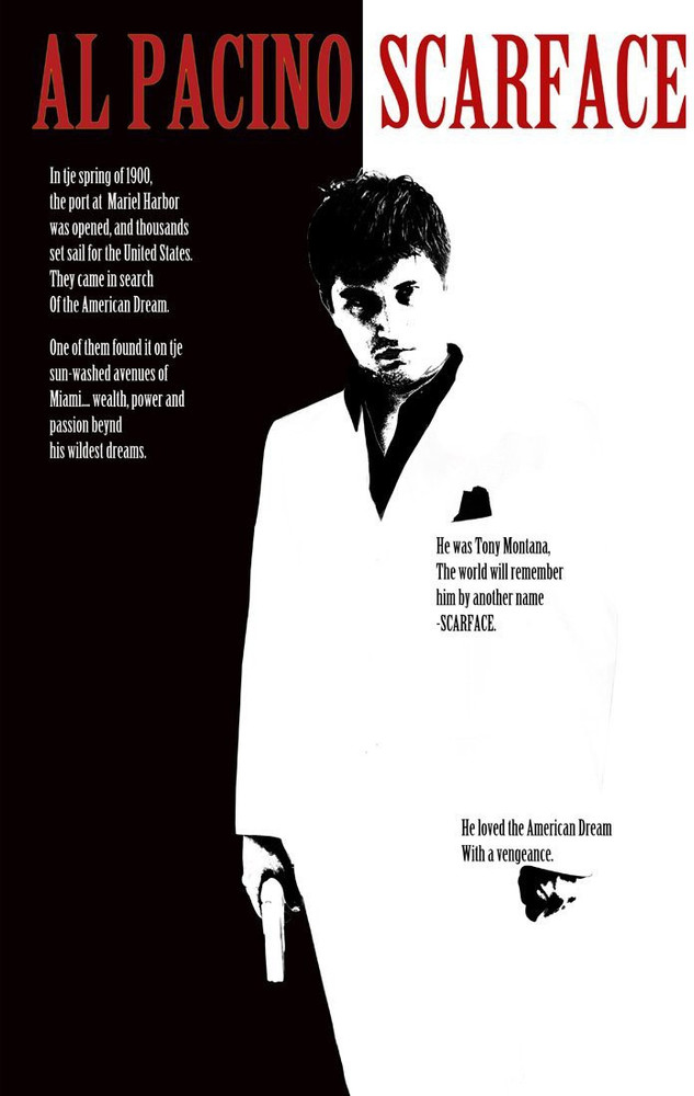 Original Scarface Movie Poster