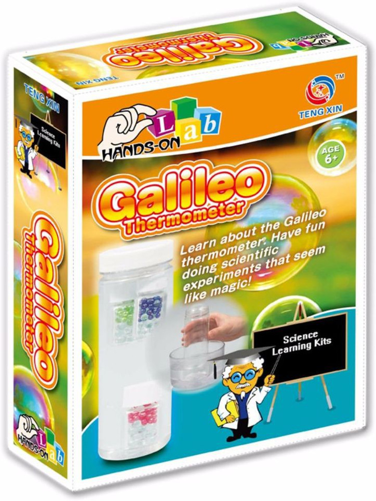 DIY Galileo Thermometer Kit, Floating Sinking: Educational