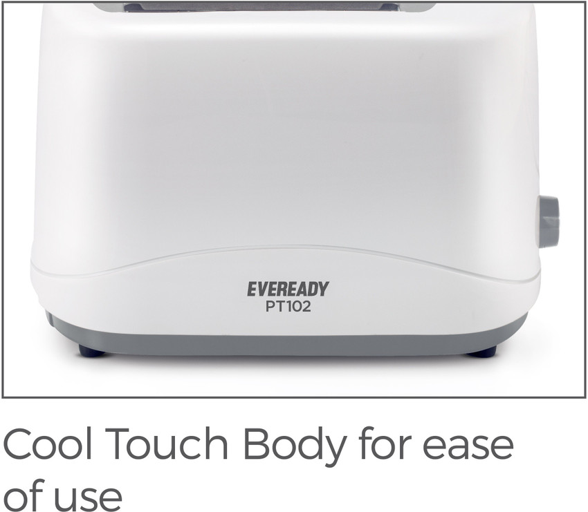 EVEREADY PT102 750 W Pop Up Toaster Price in India Buy EVEREADY PT102 750 W Pop Up Toaster Online at Flipkart