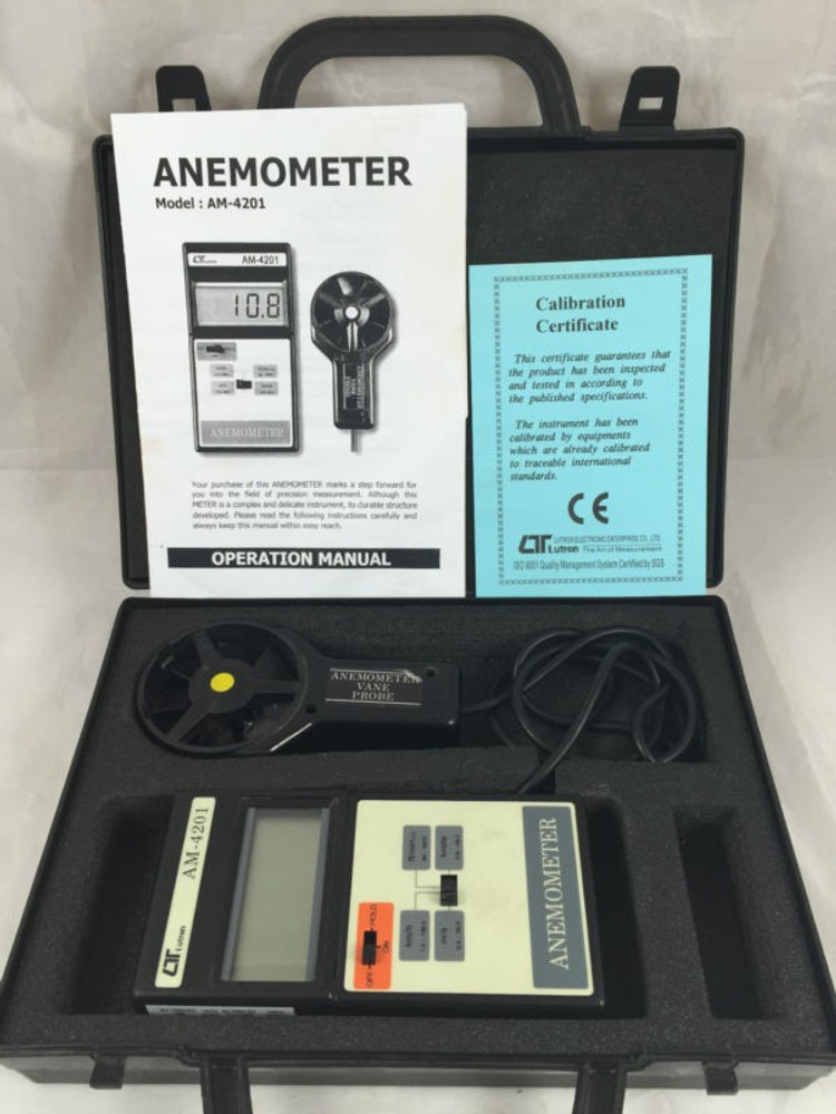 Digital Anemometer Lutron
