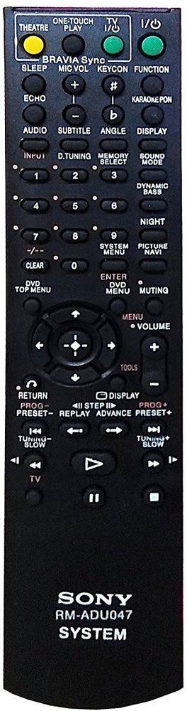 Sony Home Theater Remote