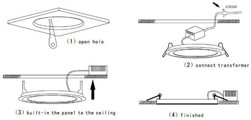 Round Ceiling Light Transformer | Shelly Lighting