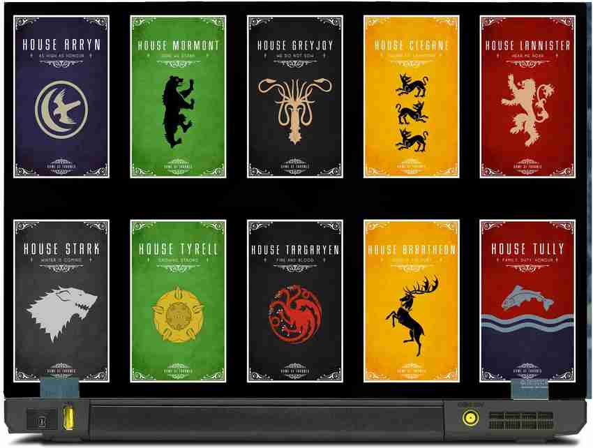 Game Of Thrones House Banners
