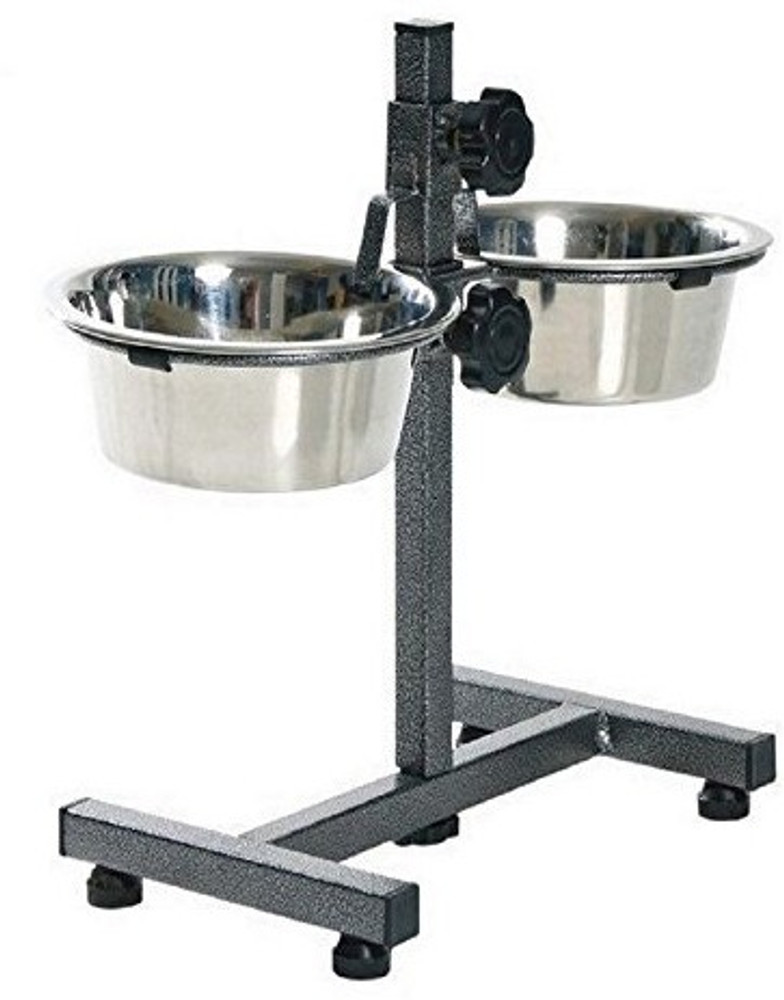 tinytails High Quality Adjustable Dog Food Bowl Stand 4731 ml Round Stainless Steel Pet Bowl Price in India Buy tinytails High Quality Adjustable Dog Food Bowl Stand 4731 ml Round Stainless