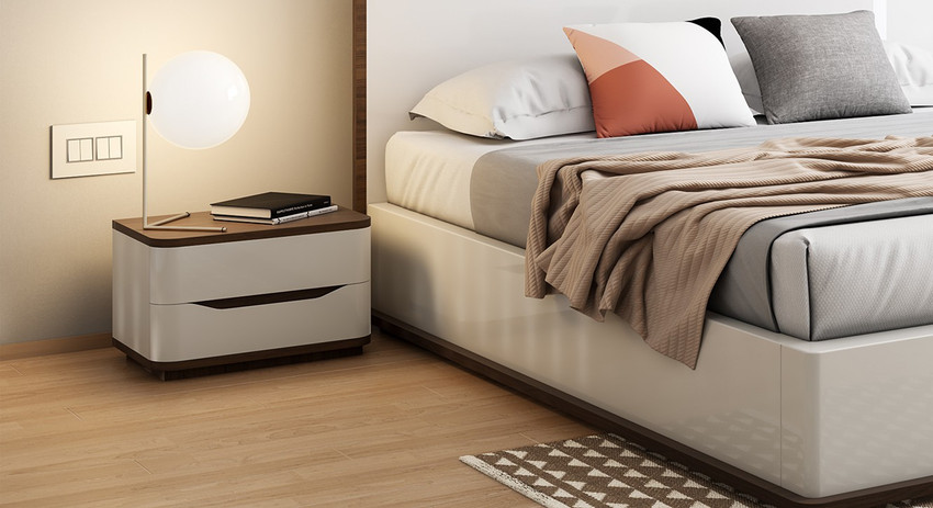 Baltoro high gloss bed store