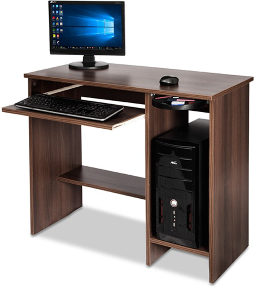 Delite Kom Nice Computer Table with board Keyboard shelf and utility tray Engineered Wood Computer Desk Price in India Buy Delite Kom Nice Computer Table with board Keyboard shelf and utility