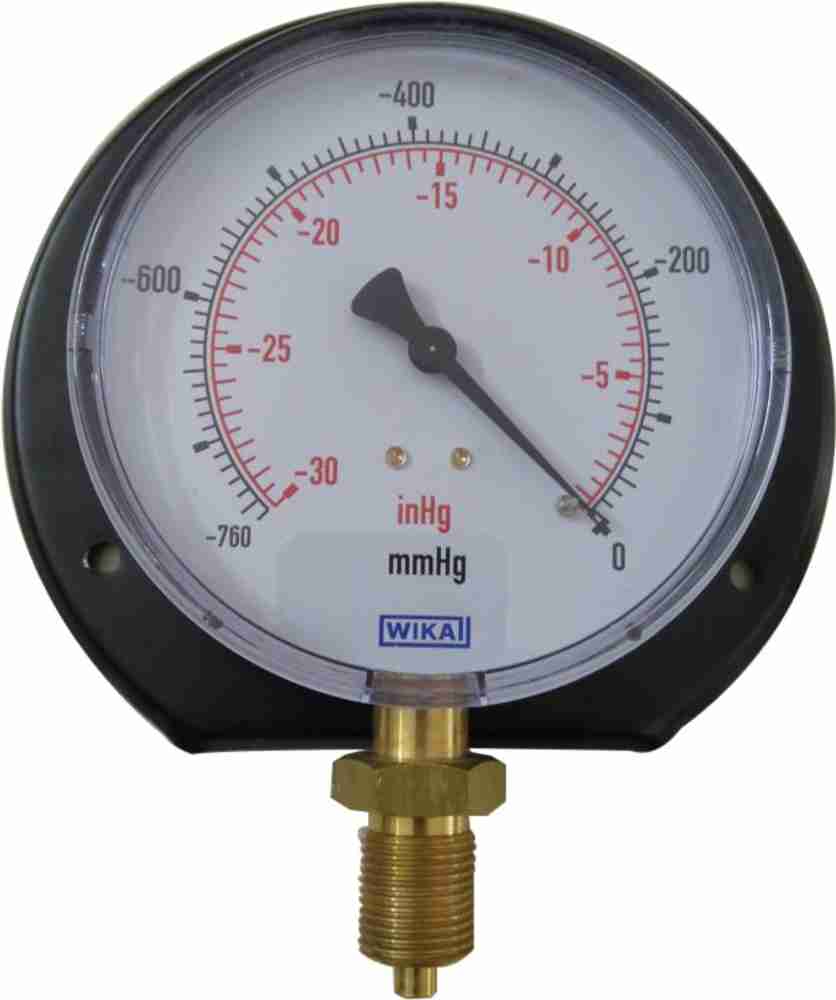 Wika 111.10.100 Range 760 to 0 mmHg with inHg Pressure Gauge Hydrometer Price in India Buy Wika 111.10.100 Range 760 to 0 mmHg with inHg Pressure Gauge Hydrometer online at Flipkart