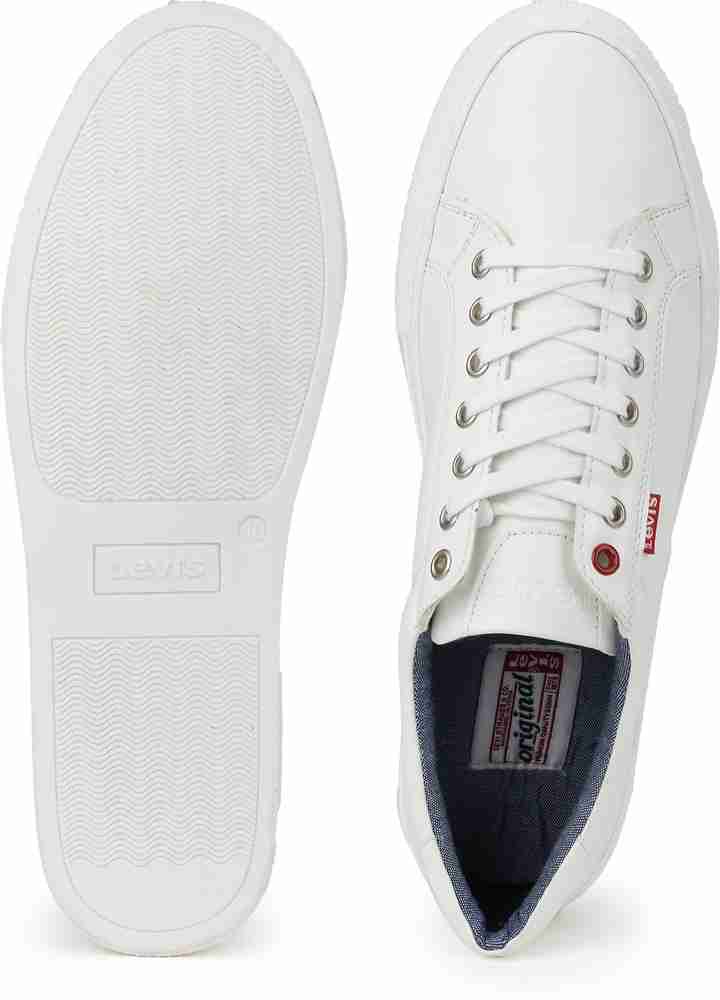 Levi's prelude white sneakers store