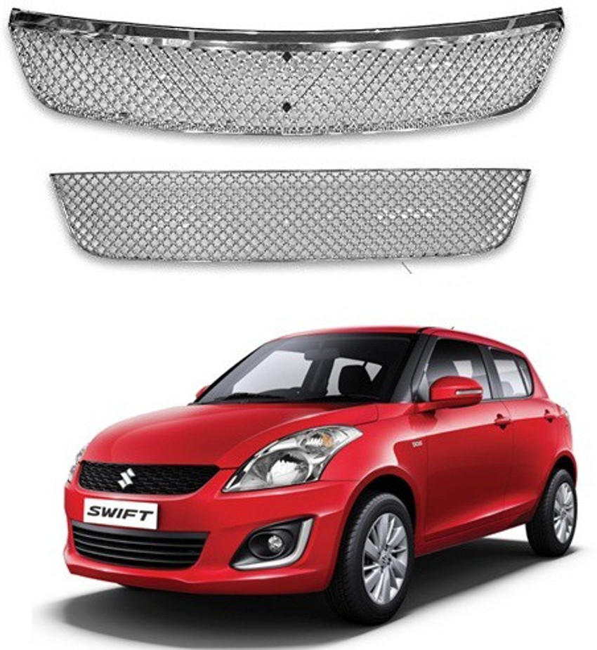 Carsaaz N0359 Bentley Type Front Grill Chrome Maruti Swift Front Garnish Price in India Buy Carsaaz N0359 Bentley Type Front Grill Chrome Maruti Swift Front Garnish online at Flipkart