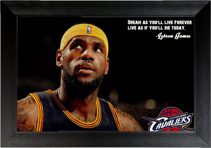 Lebron James Autograph On Paper