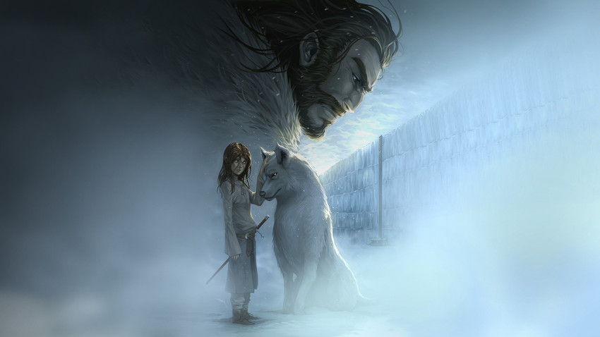 Arya And Wolf