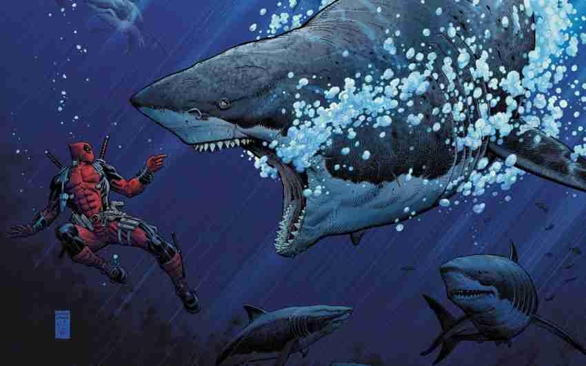 Deadpool Shark Jeff The Land Shark (Earth 616) Marvel Comics