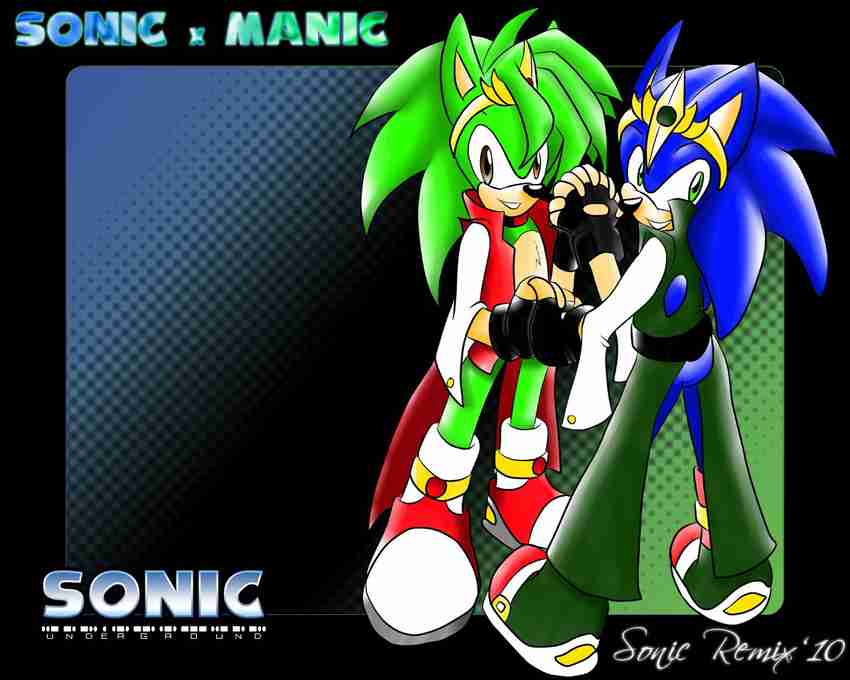 Sonic Underground Manic The Hedgehog