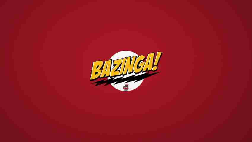 Big Bang Theory Bazinga Logo Sheldon Cooper The Big Bang Theory