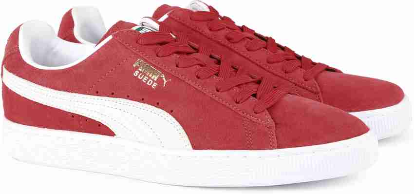 PUMA Suede Classic XXI Mens Lifestyle Shoe Red 374915 02