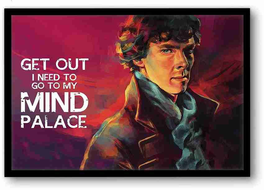 Sherlock Citaten Mind Palace Sherlock Poetry Magnets / Refrigerator