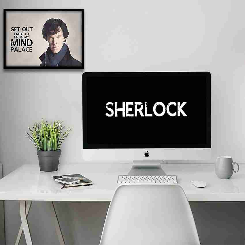 Sherlock Citaten Mind Palace Sherlock Poetry Magnets / Refrigerator
