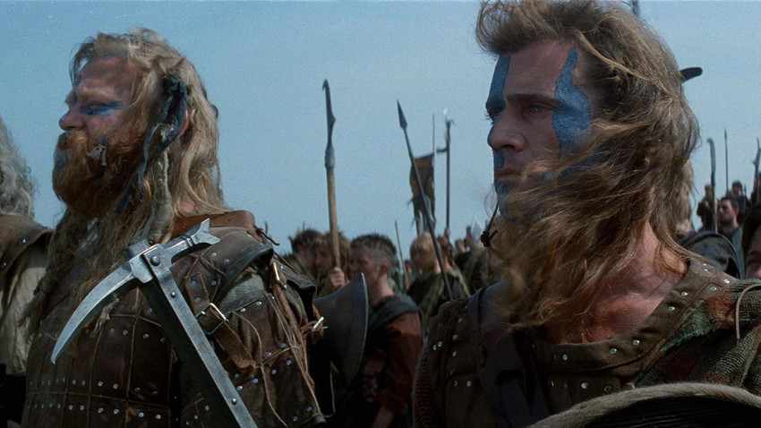 Mel Gibson Braveheart Face Paint