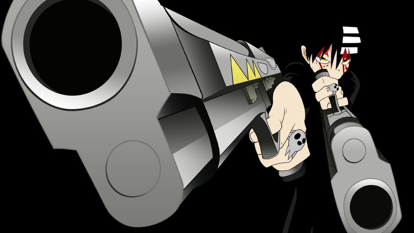Cool Anime Guys With Guns