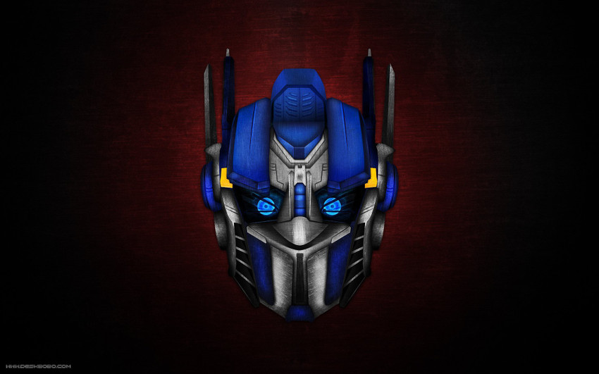 Optimus Prime Face Wallpaper