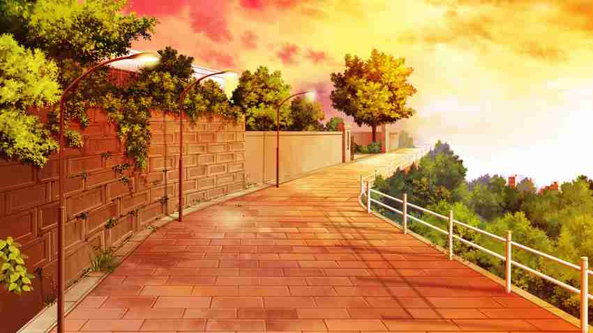 Anime Background Scenery City