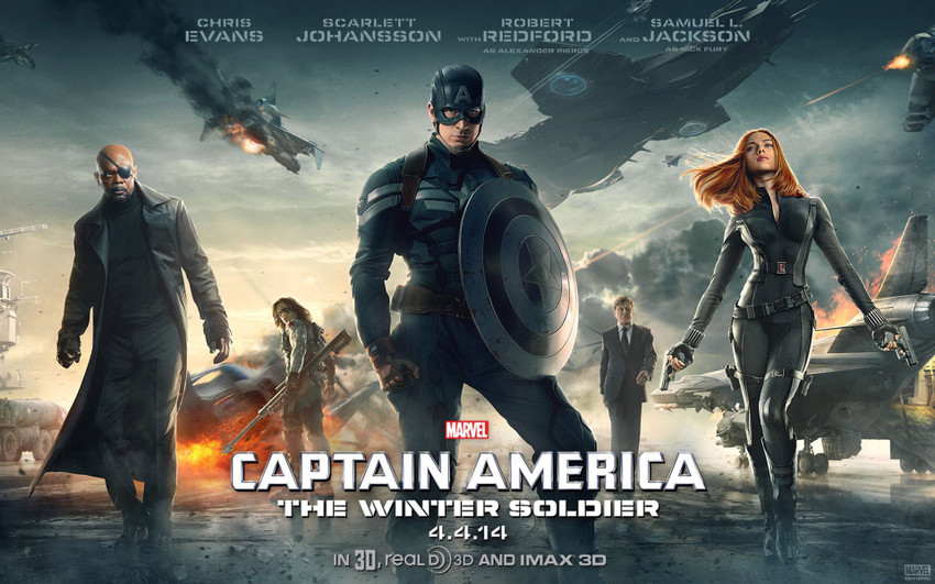 Captain America The Winter Soldier Imax Poster
