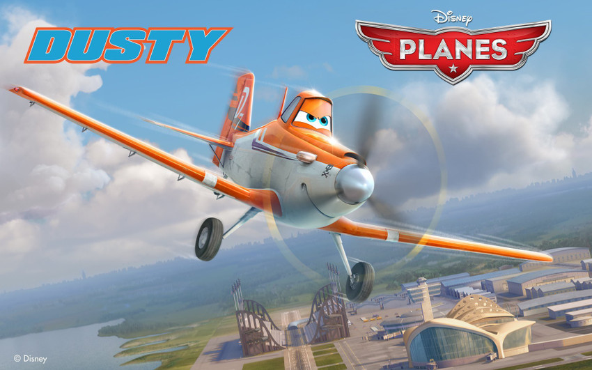 Disney Planes Dusty Poster