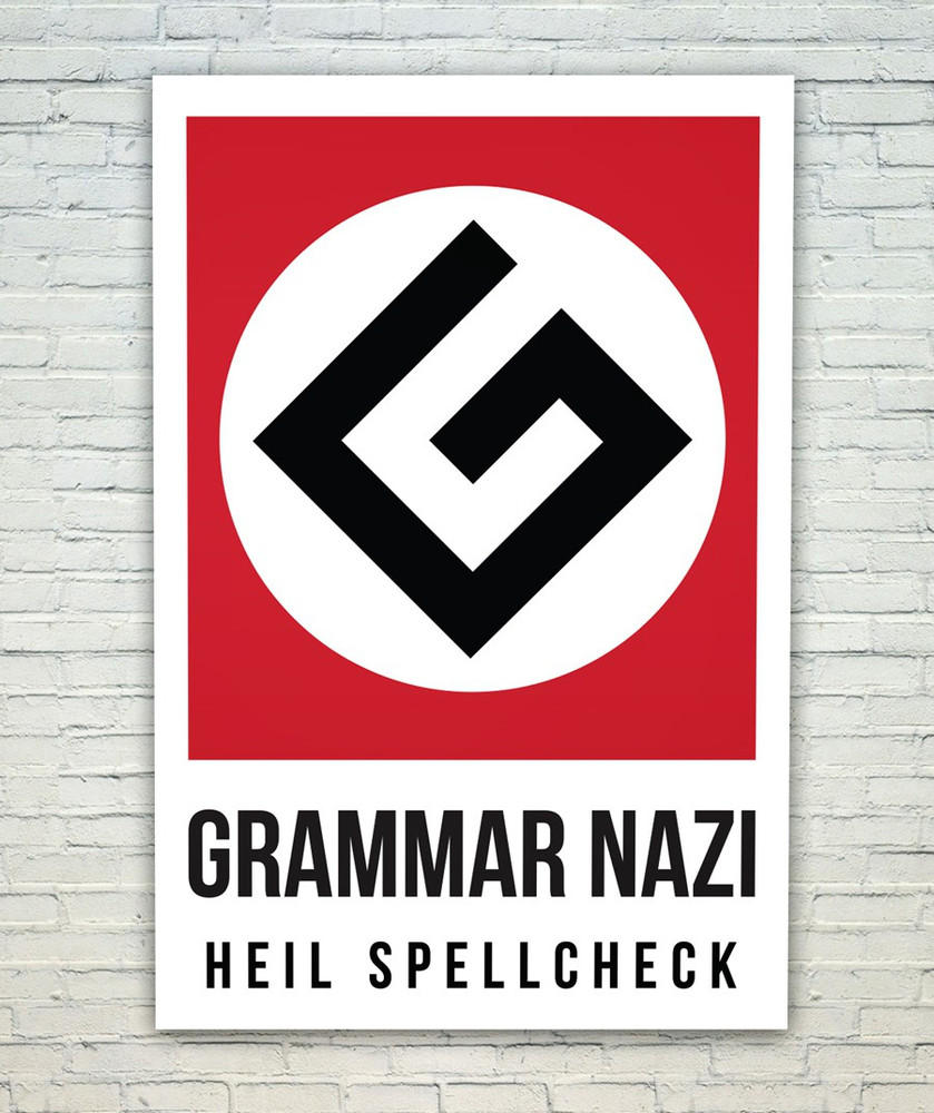 Sfondo Grammar Nazi