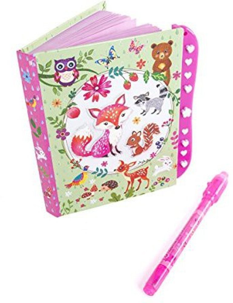 Hot Focus Flower Critter Secret Diary With Passcode Lock And Invisible Ink Pen 6 Scented Journal Notebook With 100 Double Sided Lined Price in India Buy Hot Focus Flower Critter Secret Diary With Pass...