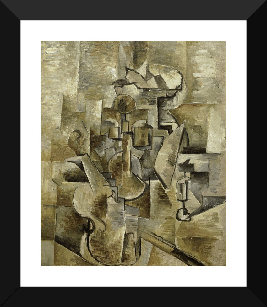 Georges Braque Violin And Candlestick