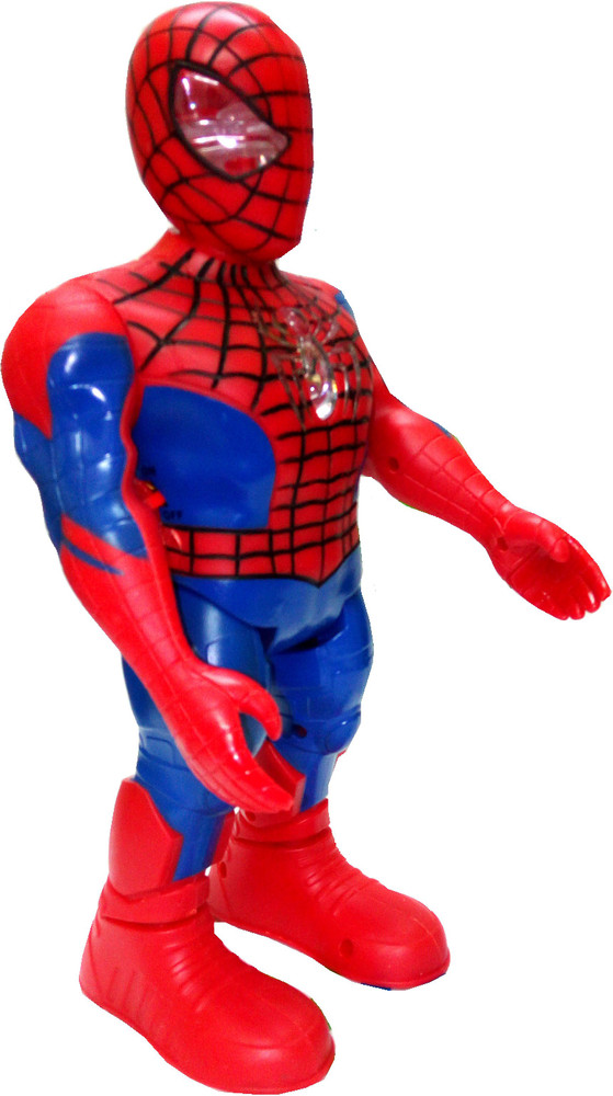 Shanaya Spider Man Walking Robot With Lights Sound Toy For Kids Multicolour Spider Man Walking Robot With Lights Sound Toy For Kids Multicolour Buy robot toys in India