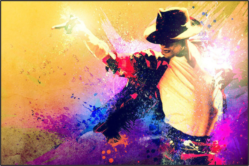 Michael Jackson Framed Poster