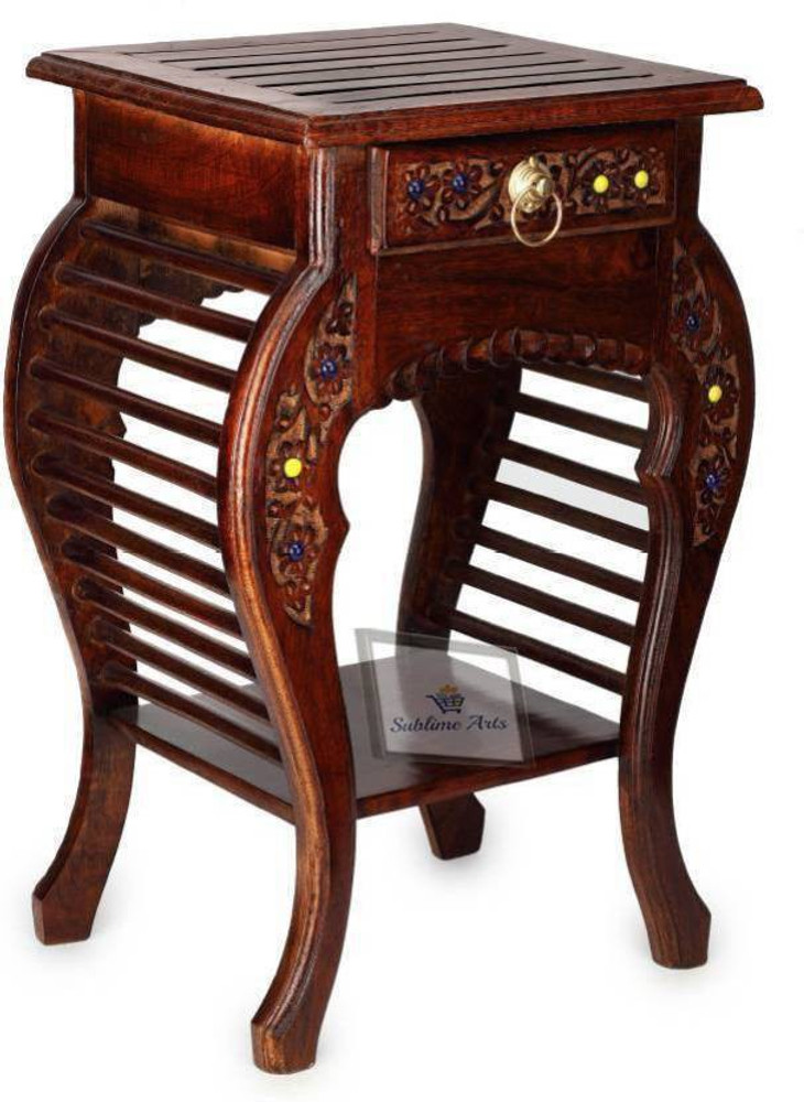 Wooden stool antique store
