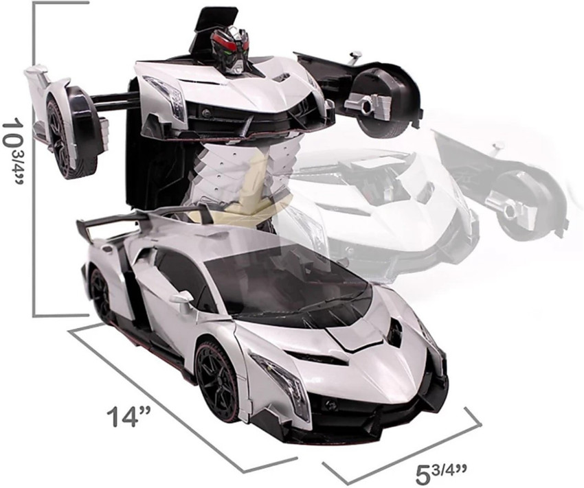 Transformers Silver Car