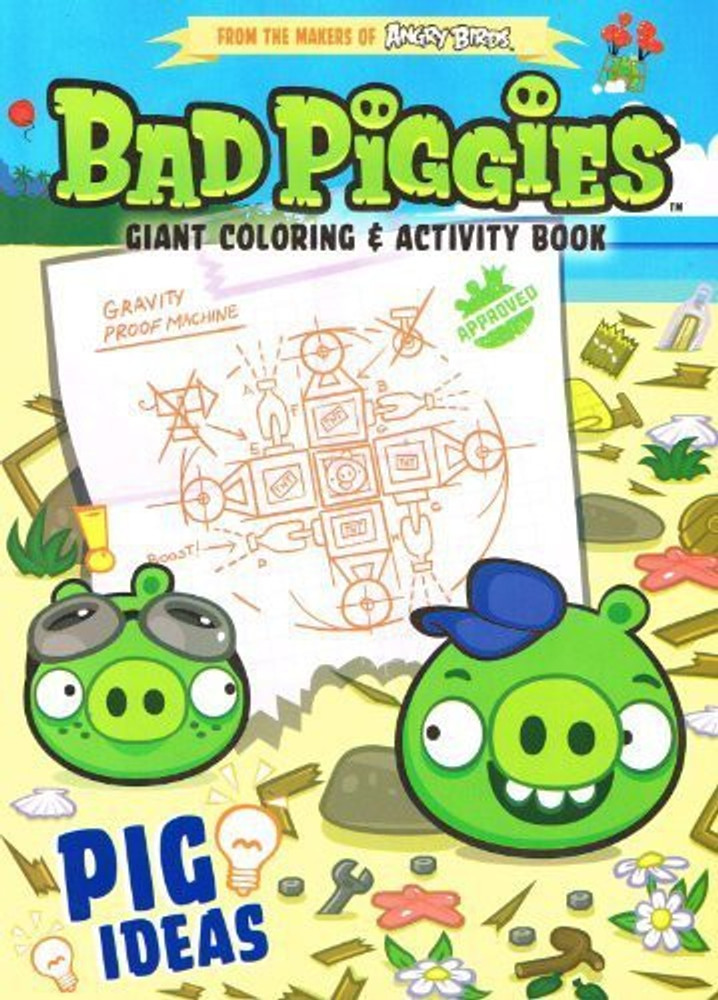 bad piggy coloring pages