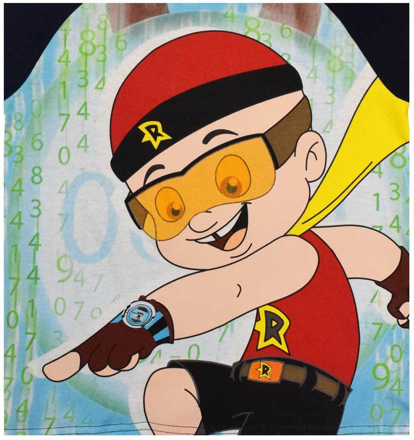 Mighty Raju Colouring Pages