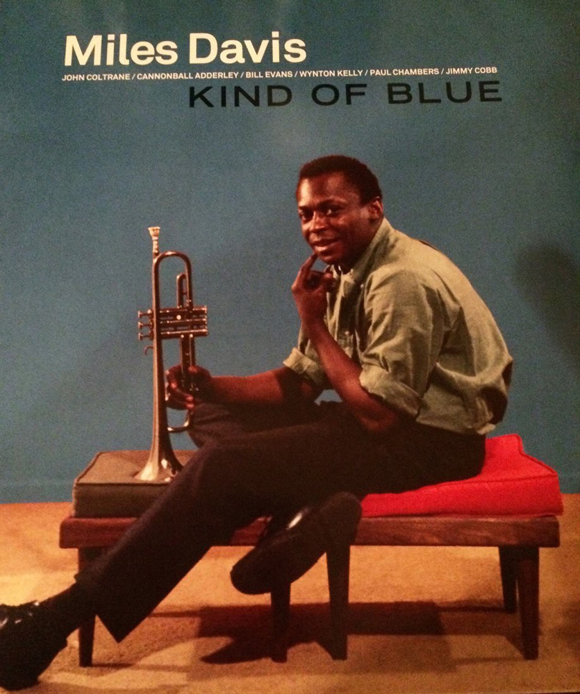 Miles Davis Kind Of Blue Poster