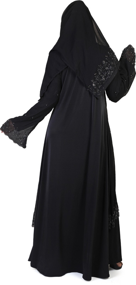 Simple Burqa Designs In Diamond