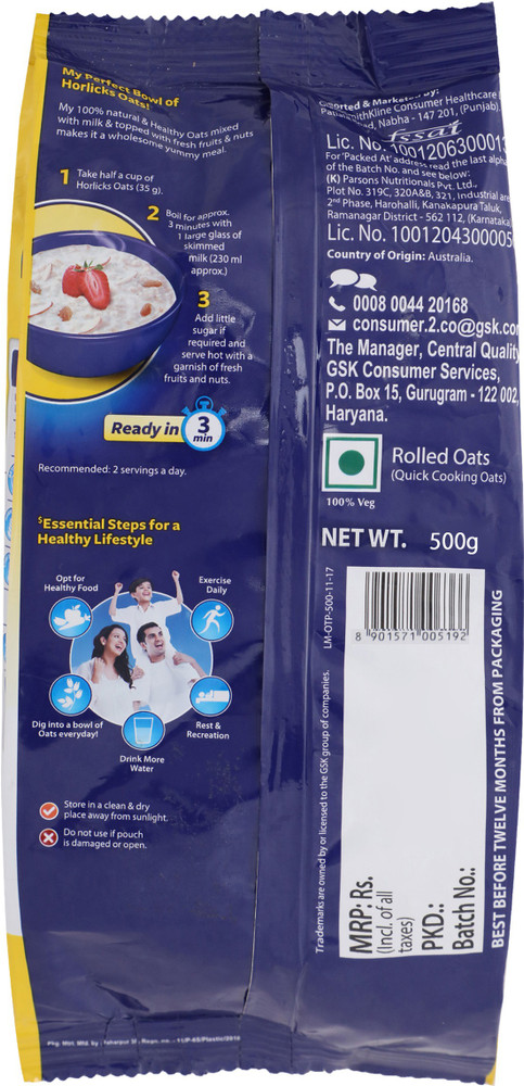 how to cook horlicks oats