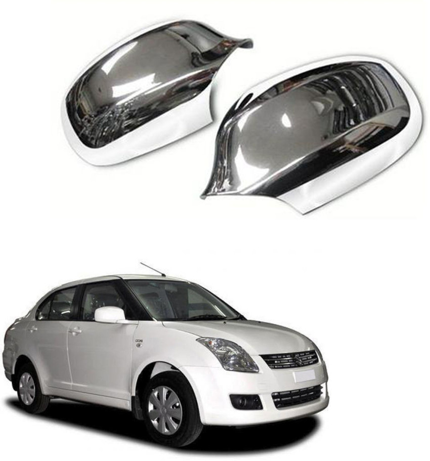 Auto Spare Bazaar Swift Dzire 2009 2012 Side Mirror Chrome Cover Plastic Car Mirror Cover Price in India Buy Auto Spare Bazaar Swift Dzire 2009 2012 Side Mirror Chrome Cover Plastic Car Mirror