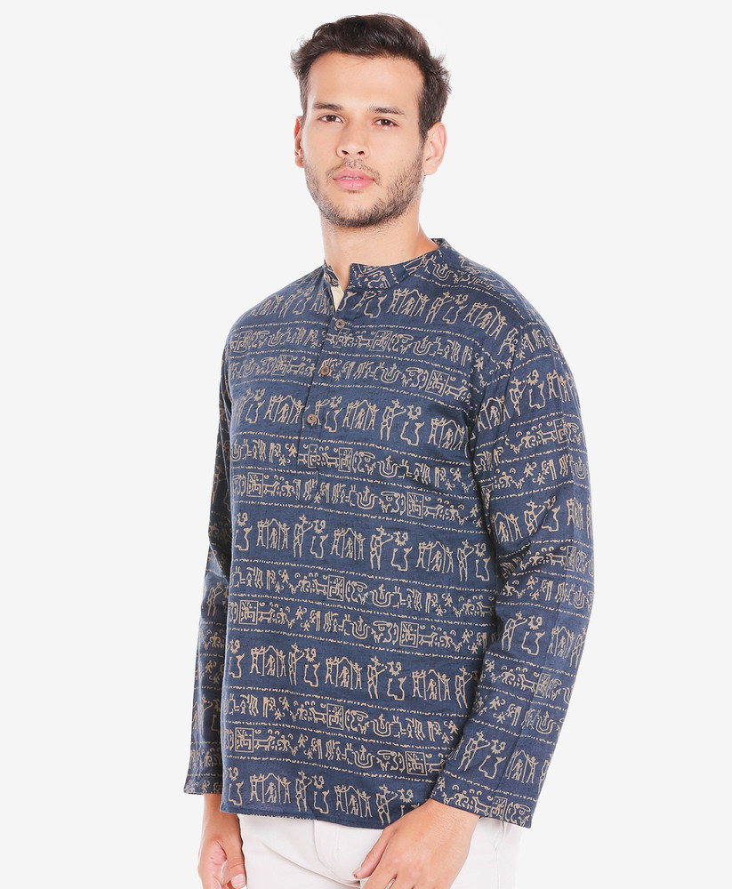FBB Shatranj Men Printed Straight Kurta Buy FBB Shatranj Men Printed Straight Kurta Online at Best Prices in India Flipkart