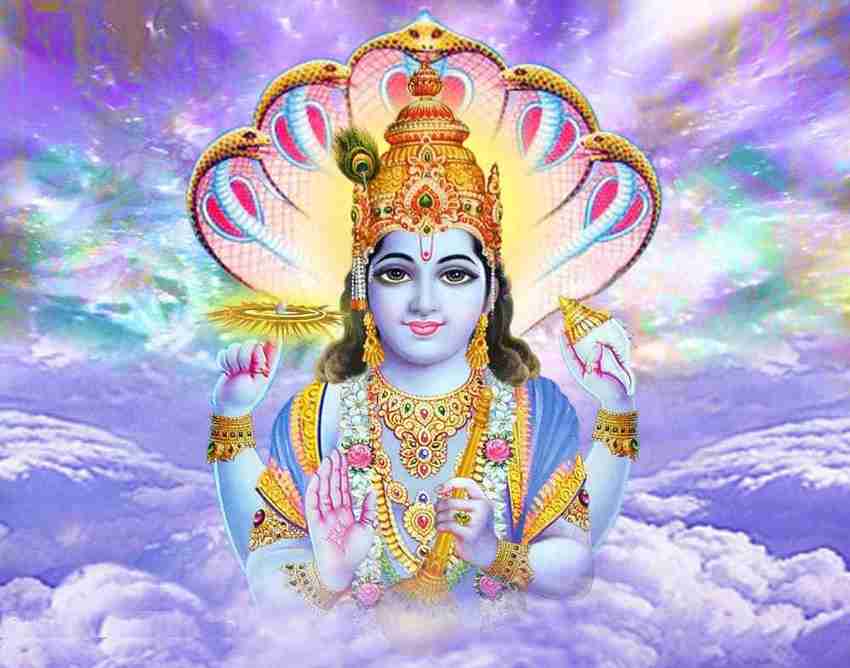 Lord Vishnu Beautiful Pictures Photos Wallpapers Images
