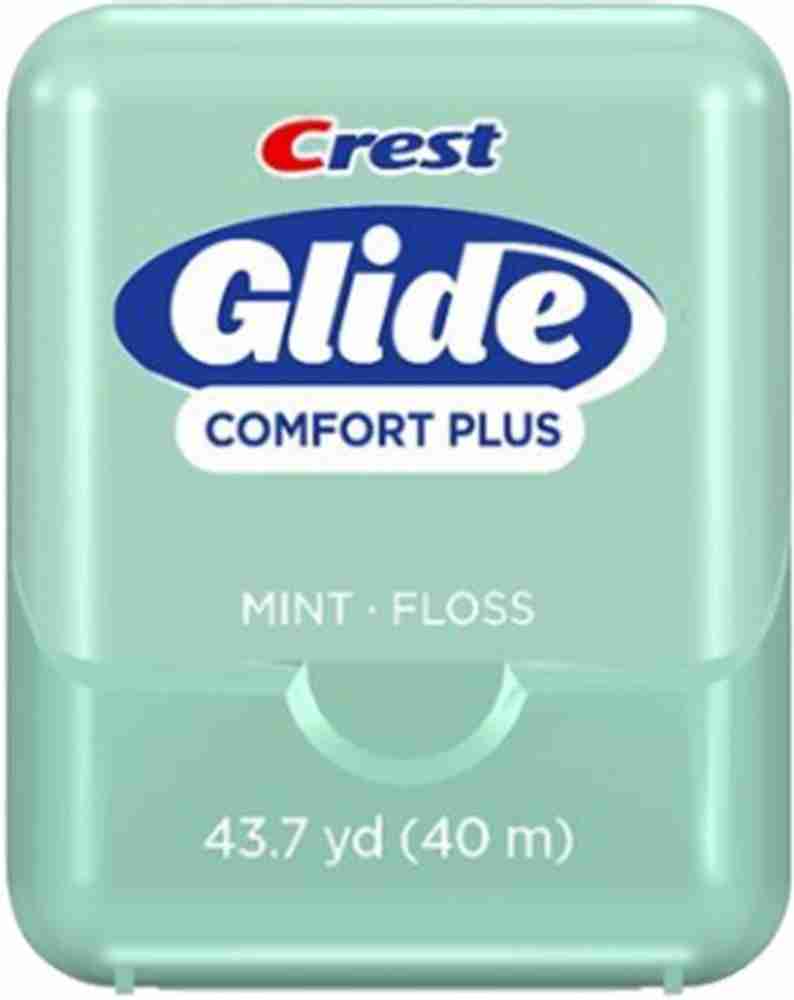 Crest Dental Floss Crest Glide Mint Dental Floss 54.6 Yards