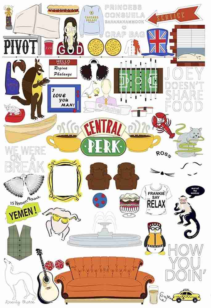 Friends Infographic Poster
