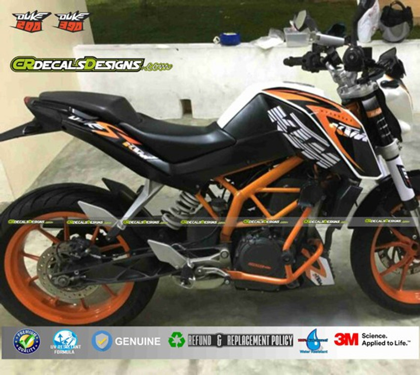 Duke 125 Modified