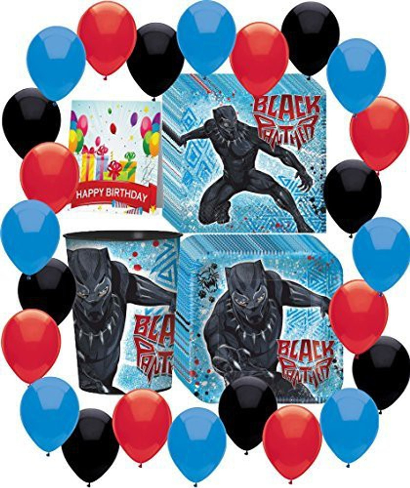 Combined Brands Black Panther Party Supplies Birthday Pack Bundle Black Panther Party Supplies Birthday Pack Bundle shop for Combined Brands products in India. Flipkart