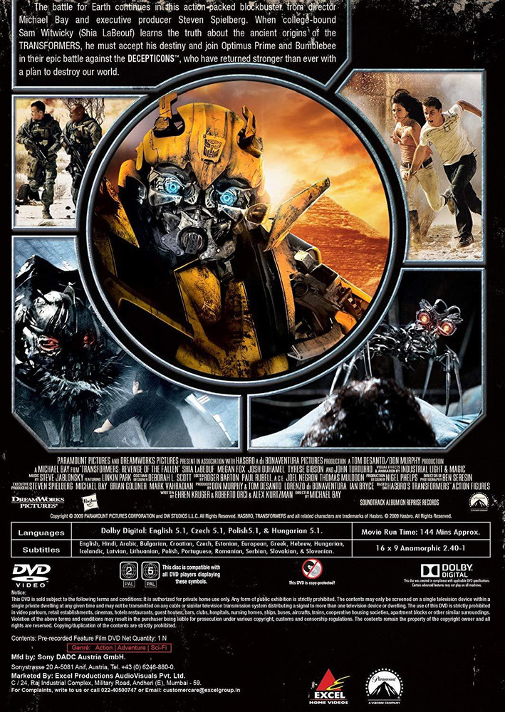 Transformers Revenge of the Fallen Price in India Buy Transformers Revenge of the Fallen online at Flipkart